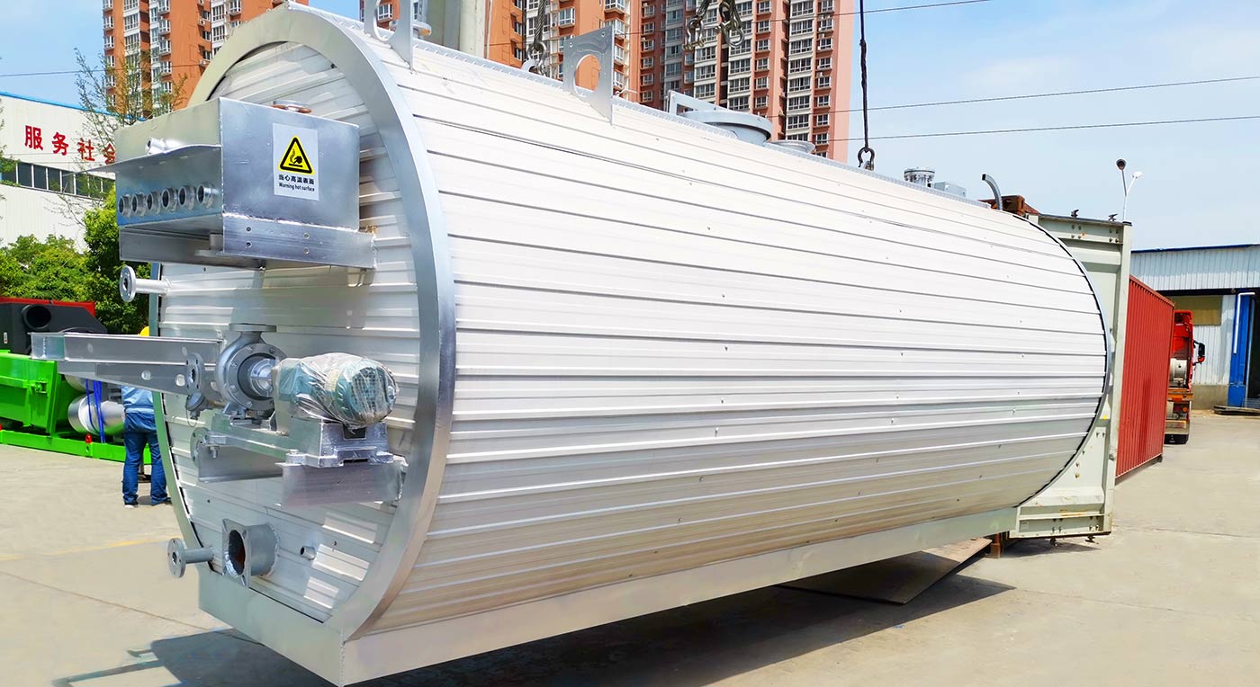 thermal oil directly heating bitumen tank