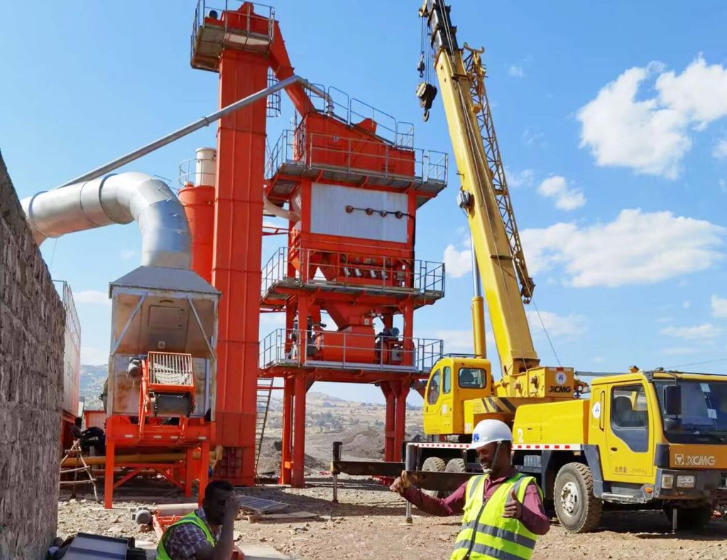 ZOOMLINE Mobile Asphalt Mixing Plant Successfully Installed in Ethiopia